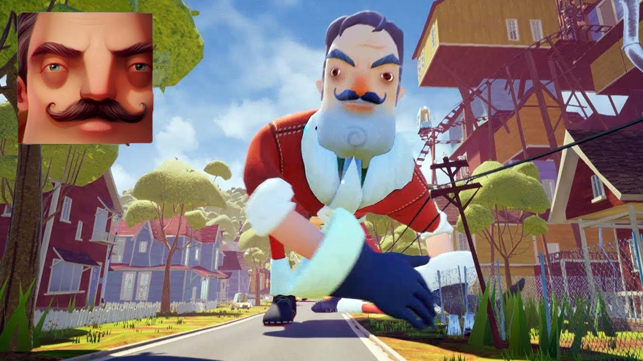 Hello Neighbor - My New Neighbor Big Santa Act 3 Gameplay Walkthrough ...