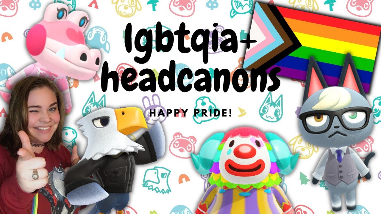 Animal Crossing Villager EL-GEE-BEE-TEE Headcanons - YouTube