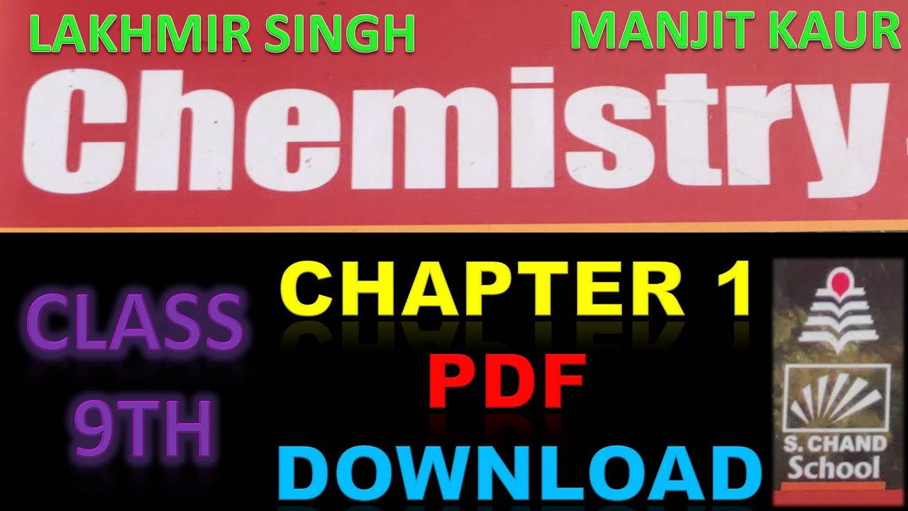 Chapter 1 Chemistry Class 9th #9thchemistry , #ncert - YouTube