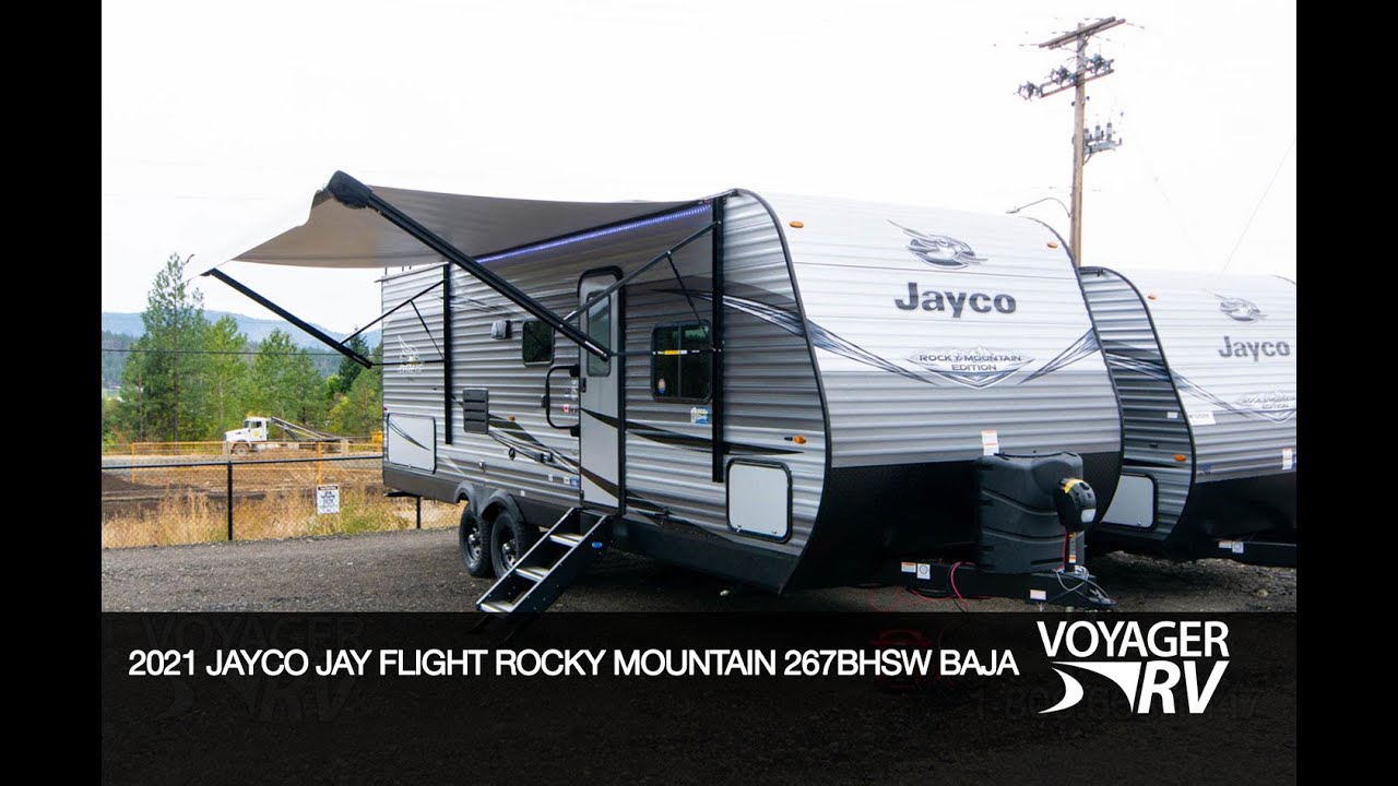 2021 Jayco Jay Flight Rocky Mountain 267BHSW Baja Travel Trailer RV ...