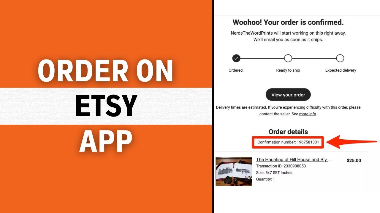 How to order items on Etsy App (SHOPPING GUIDE) - YouTube