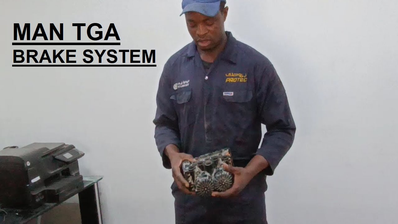 MAN TGA TRUCKS BRAKE SYSTEM VALVES - YouTube