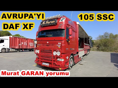 DAF XF 105 / 460 SUPER SPACE CAB . ETİKETÇİ TIR'CI