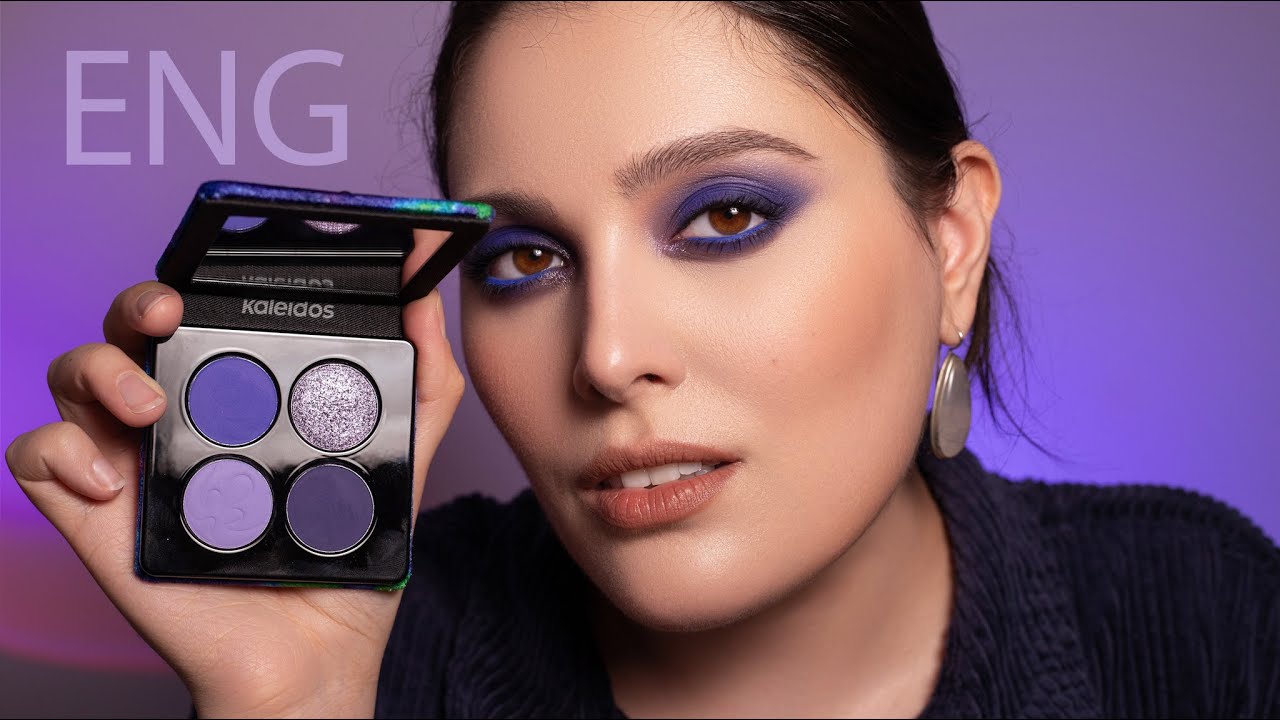 (ENG) First impressions on Kaleidos - Glowing Iris Palette / swatches, review - YouTube