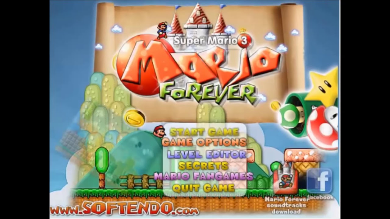 Mario Forever: Title Music (to Version 7.0) - YouTube