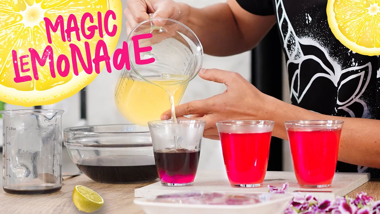 MAGIC LEMONADE | לימונדת קסם משנה צבעים - YouTube