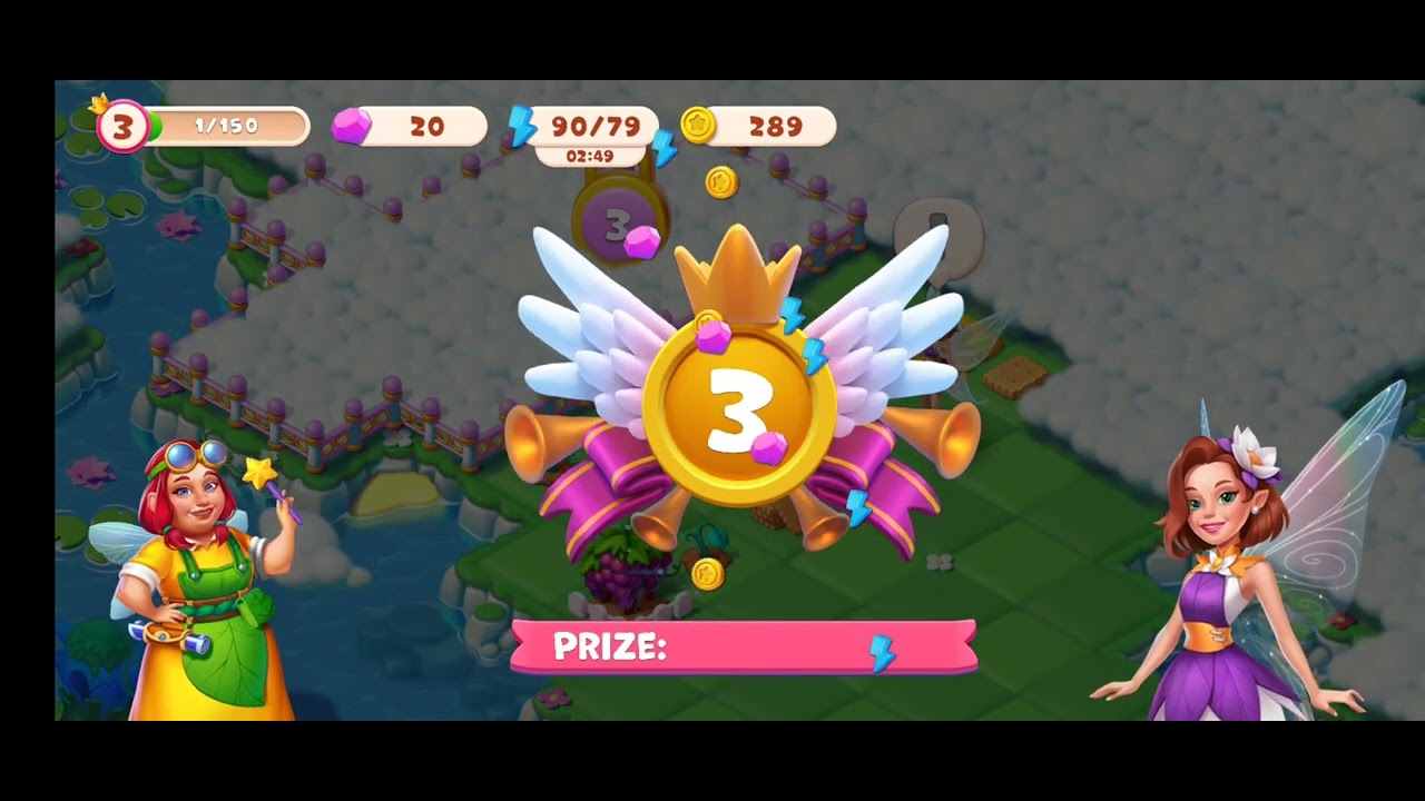 لعبه Fairy land merge - YouTube