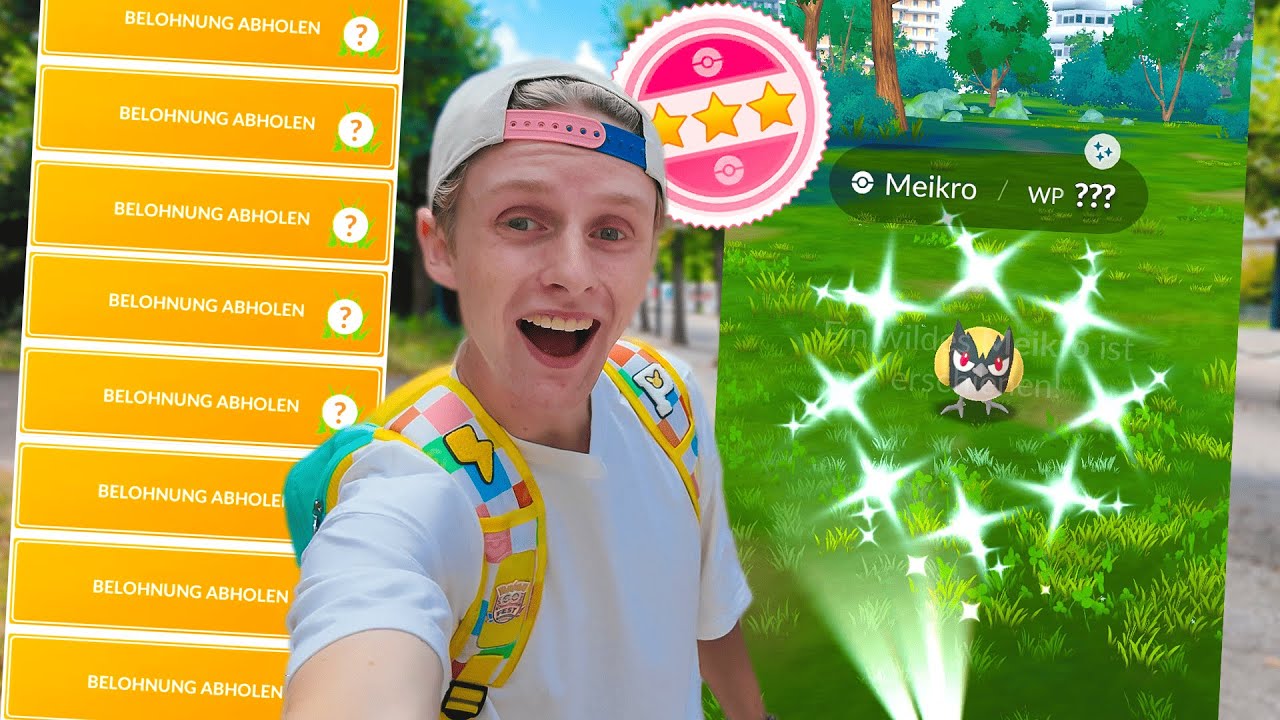 40+ SHINYS AM MEIKRO COMMUNITY DAY in Pokémon GO! - YouTube