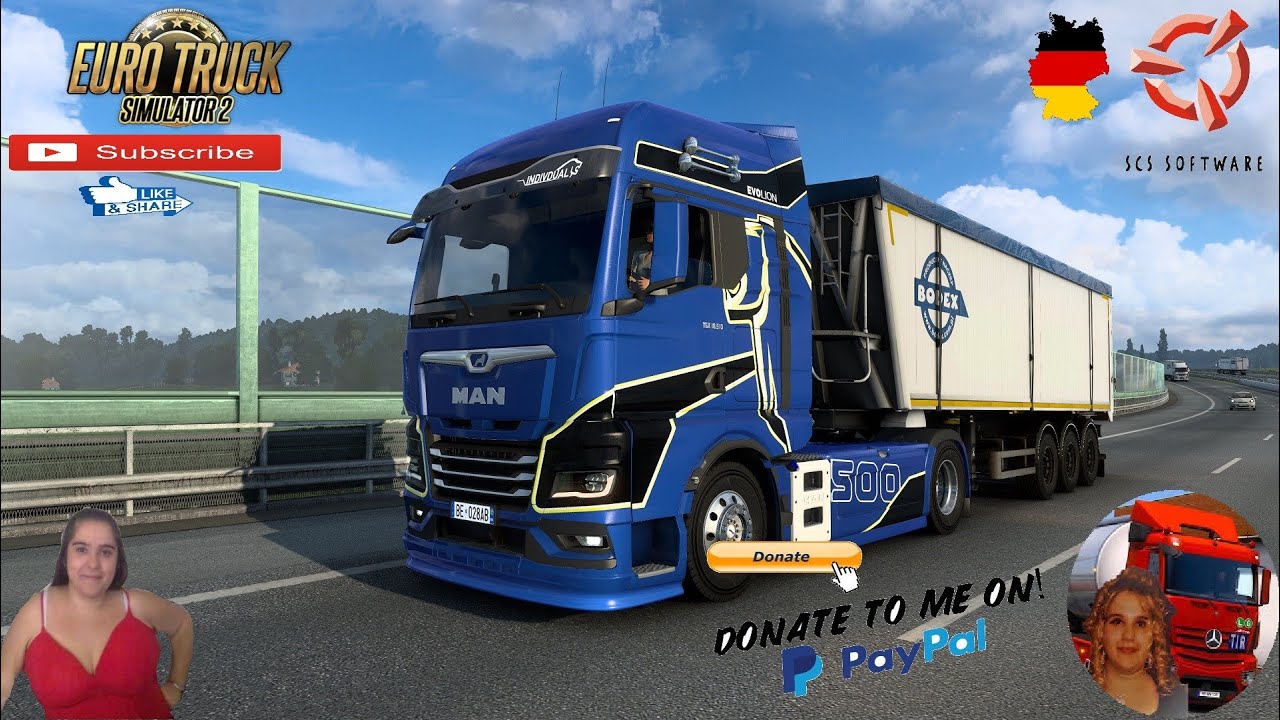 Euro Truck Simulator 2 (1.40 Beta) MAN TGX Euro6 2020 by HBB Store v3.0 ...