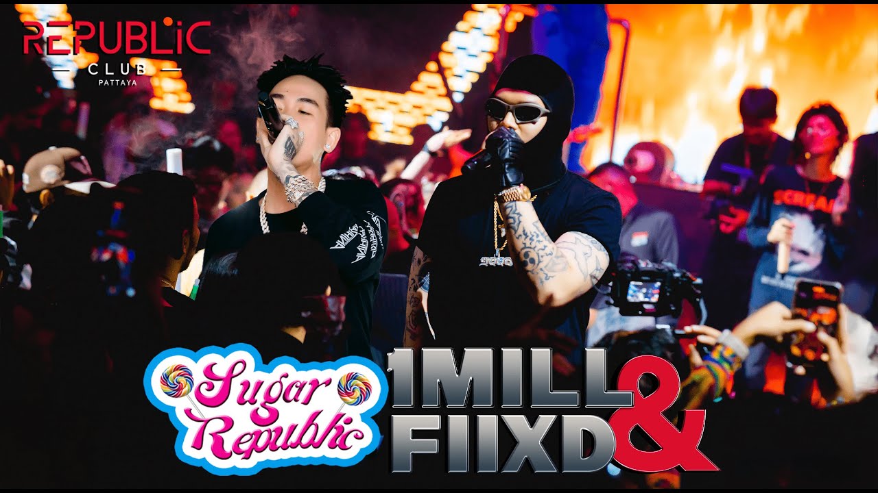 1Mill & Fiixd LIVE ON STAGE at Republic Club Pattaya August 30th - YouTube
