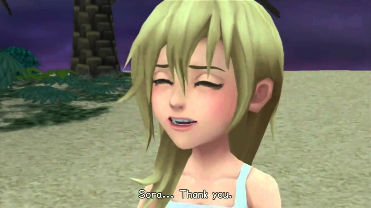 Namine and Sora sad scene - YouTube