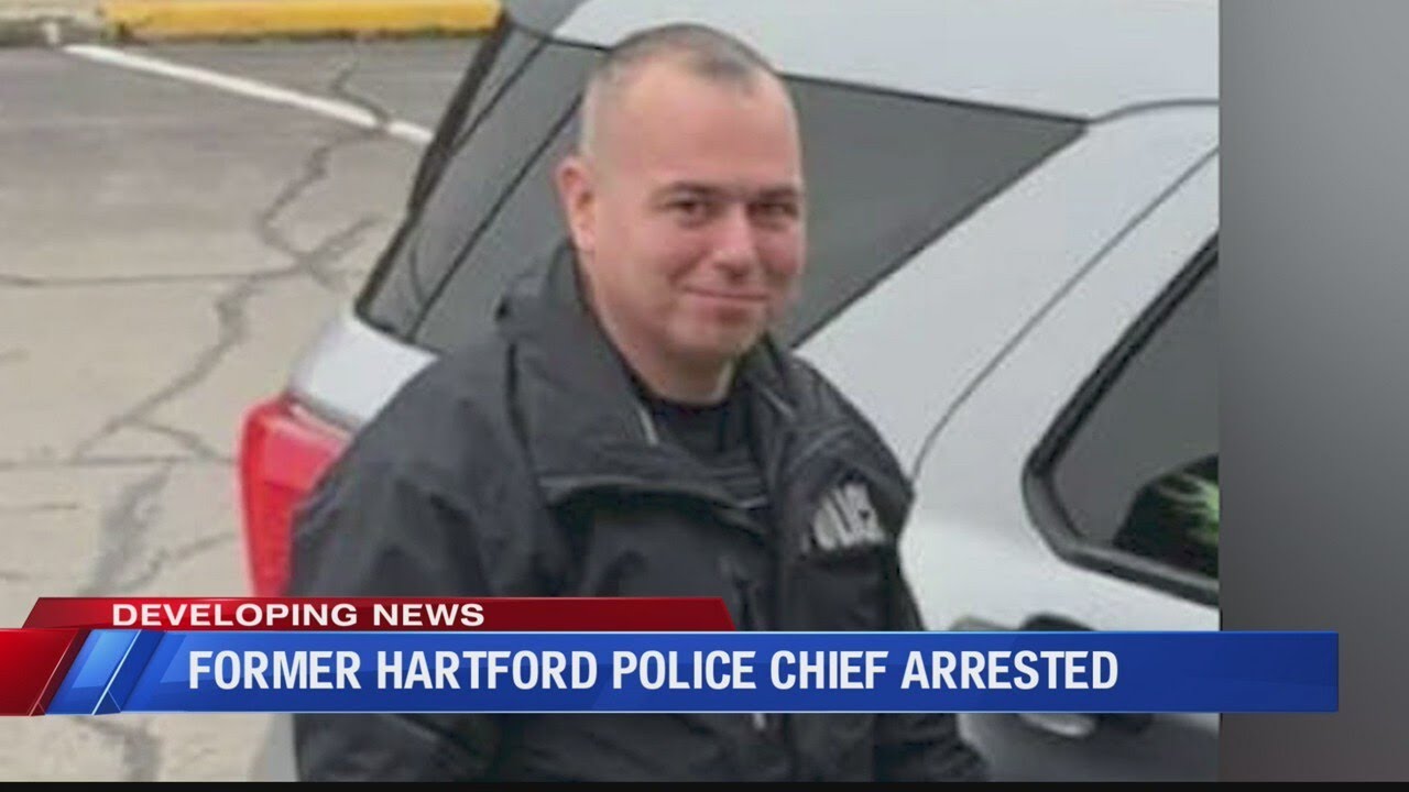 Former Hartford Police Chief Arrested - YouTube