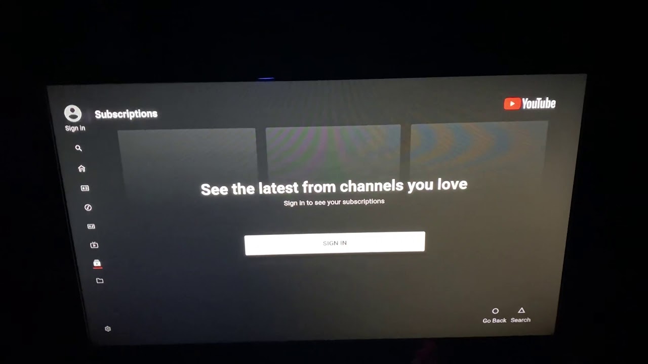 Problem signing into YouTube on PS4 - YouTube