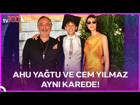 Cem Yılmaz ve Ahu Yağtu'nun Çocukları Kemal Mezun Oldu