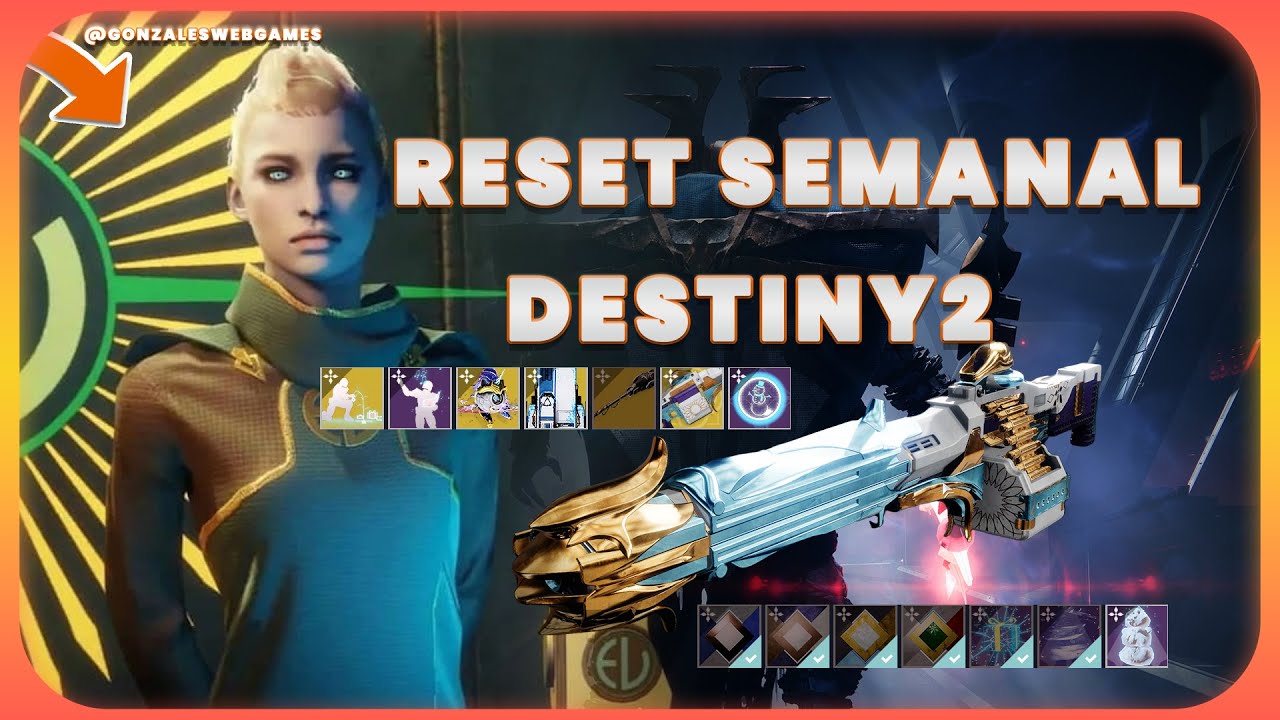 DESTINY 2 RESET SEMANAL 24/12/2024 O GONZALES NOEL CHEGOU - YouTube