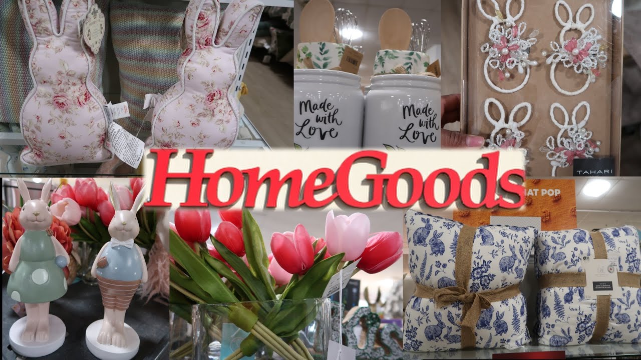 HOMEGOODS: NEW SPRING FINDS - YouTube
