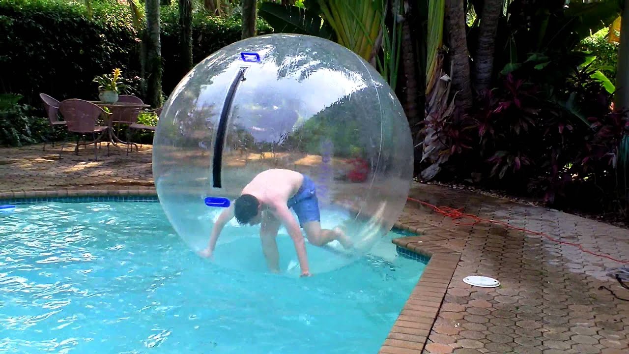 WaterWalkerz - Human Hamster Balls on Water - YouTube