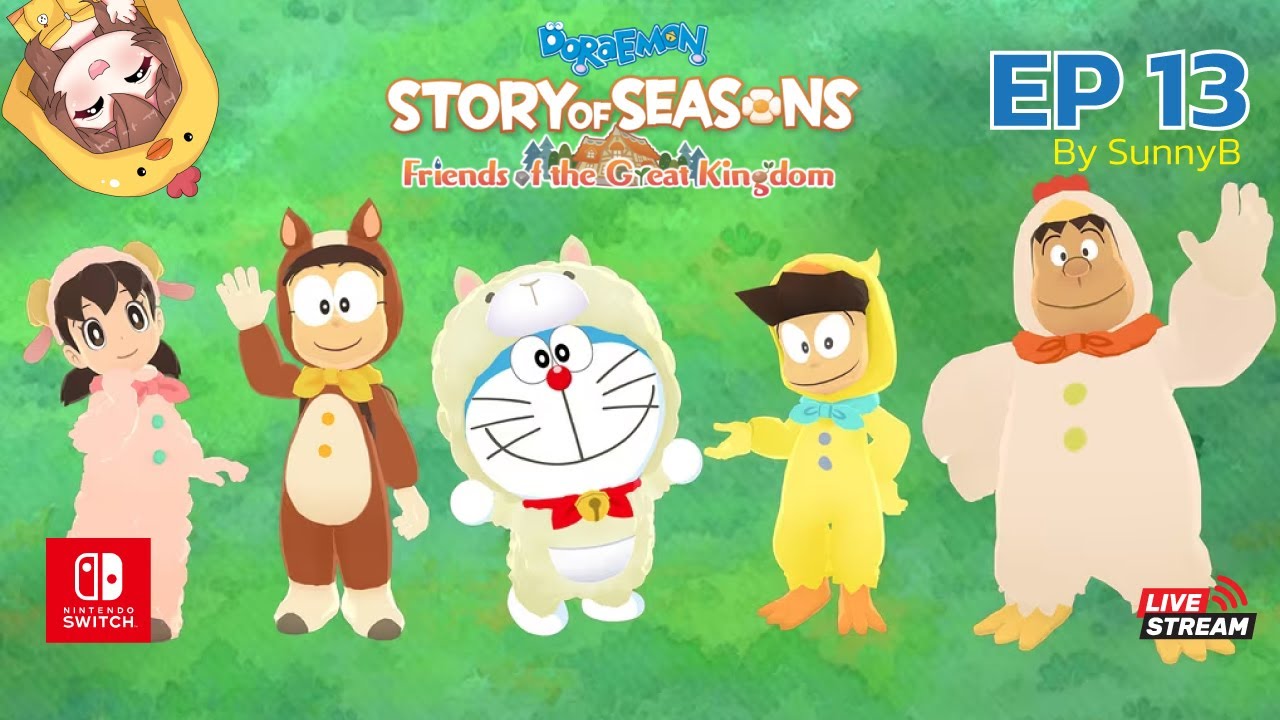 Doraemon Story of seasons (SoS) EP 13 : ใช้งานโดเรม่อนให้หนัก - YouTube