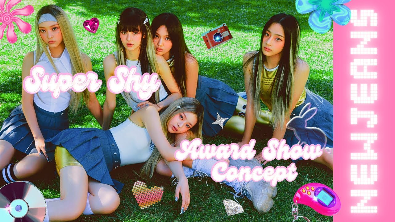 NewJeans - 'Super Shy' [Intro + Dance Break] Award Show Perf. Concept ...