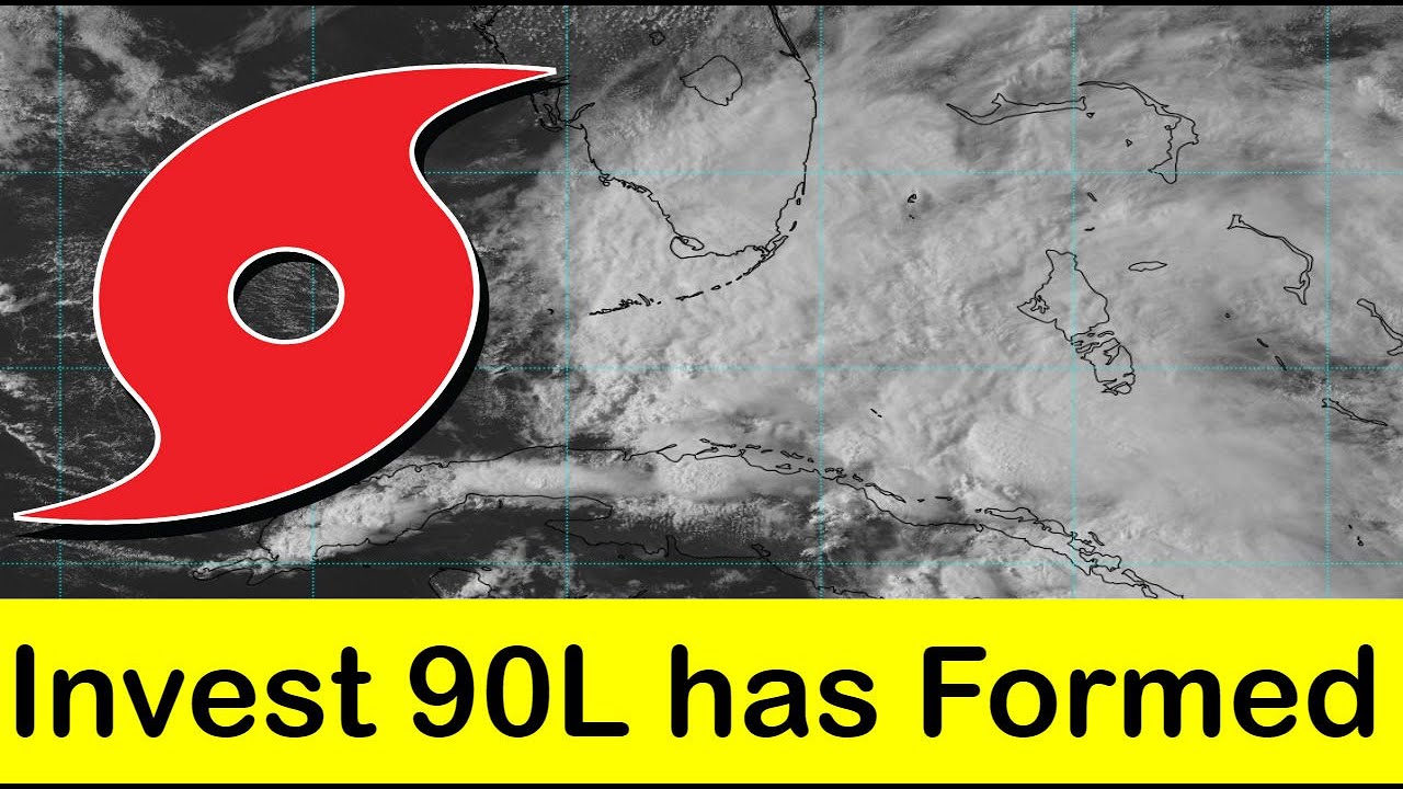 Invest 90L Has Formed and Could Move up the East Coast and Become ...
