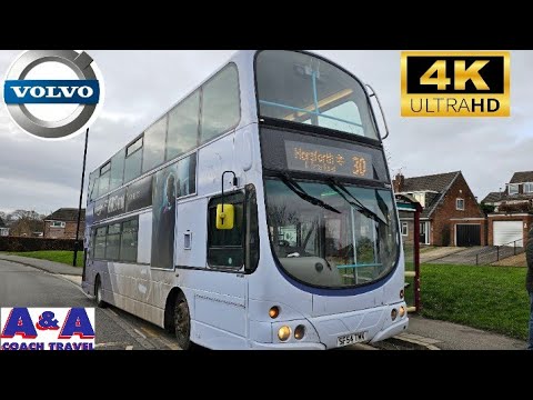 🚍*Beast* A&A Coaches SF54 TMV (Ex Glasgow 32626) Volvo B7 on Service 30 ...