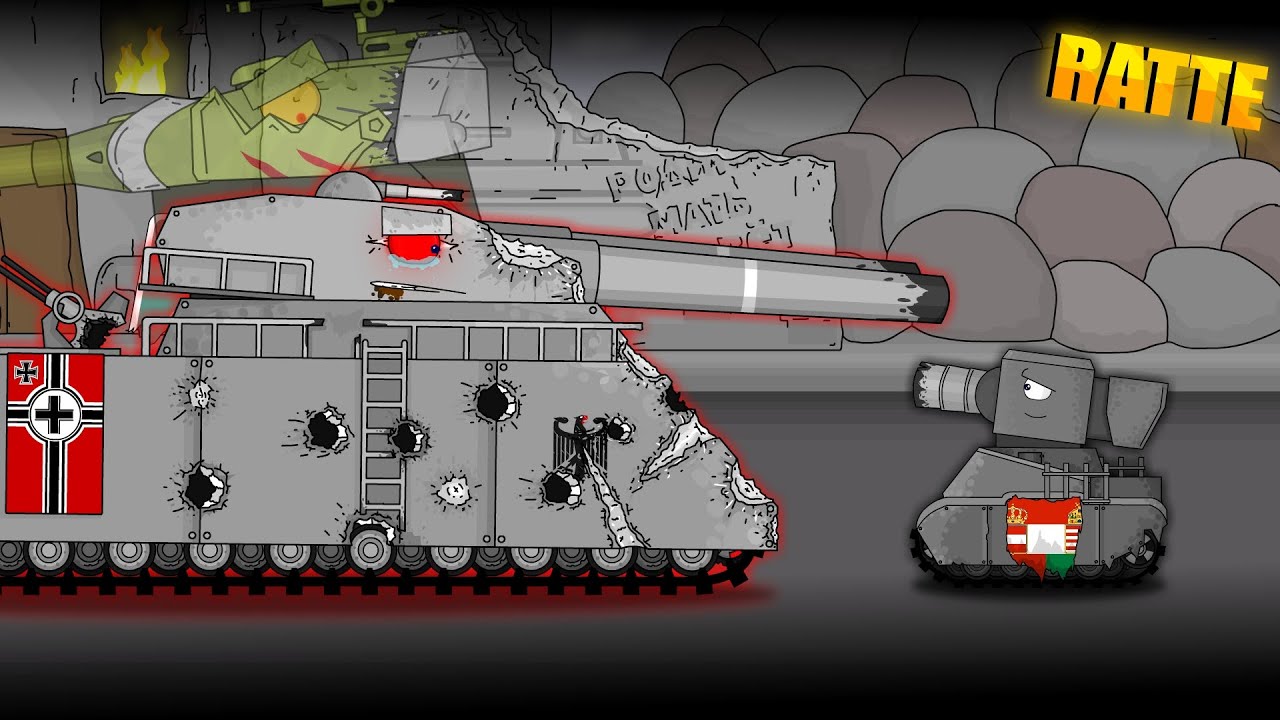 Ratte: I will kill you IS-54 - cartoon about tanks - YouTube