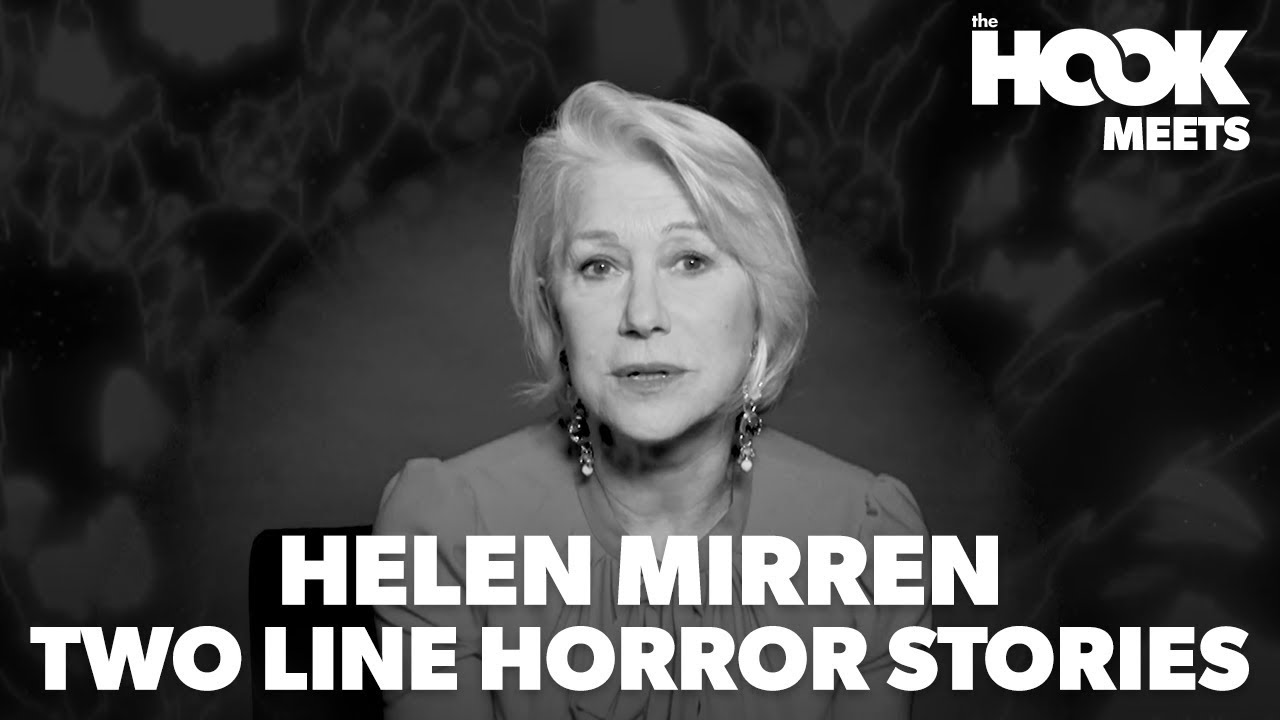 HELEN MIRREN READS TWO LINE HORROR STORIES | Winchester INTERVIEW | The ...