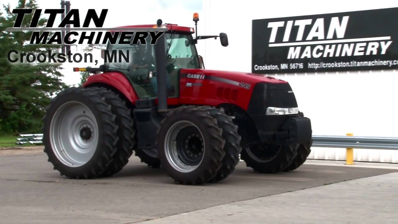 Case IH MX245 Tractor Sold on ELS! - YouTube