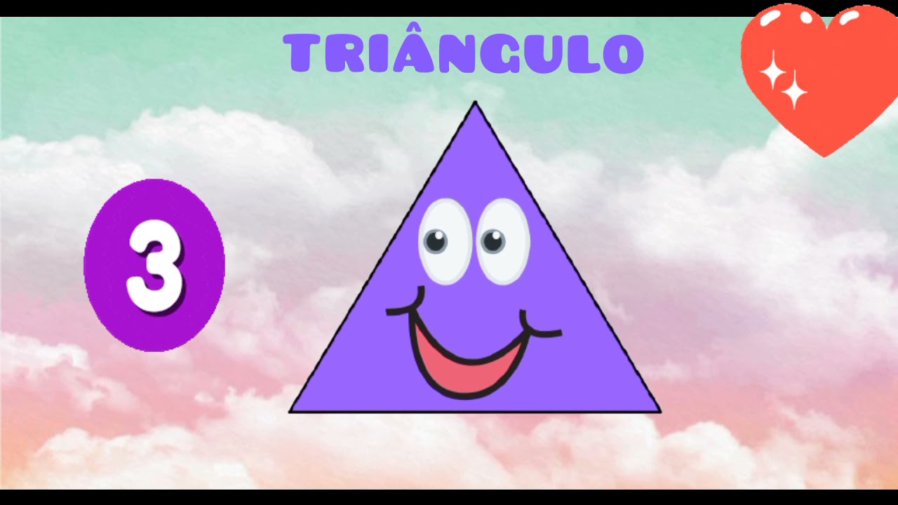 Aprendendo sobre o TRIÂNGULO / FORMAS GEOMÉTRICAS / EDUCAÇÃO INFANTIL ...