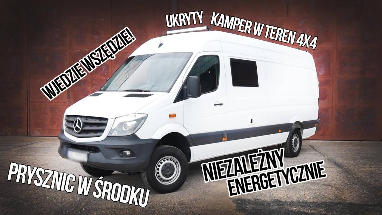 🚙 Ukryty Kamper 4x4. ⚡Niezależny energetycznie. ⚙️Wjedzie wszędzie. 🚿 ...