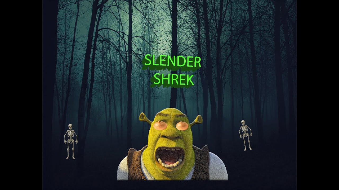 Spooky Scary Slender Shrek | SWAMP SIM - YouTube