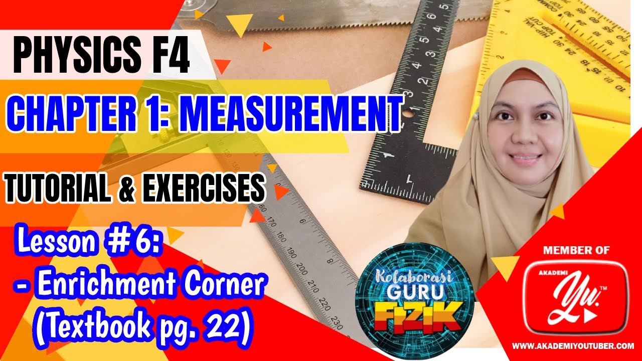 Physics F4 KSSM I Chapter 1 I Enrichment Corner - YouTube