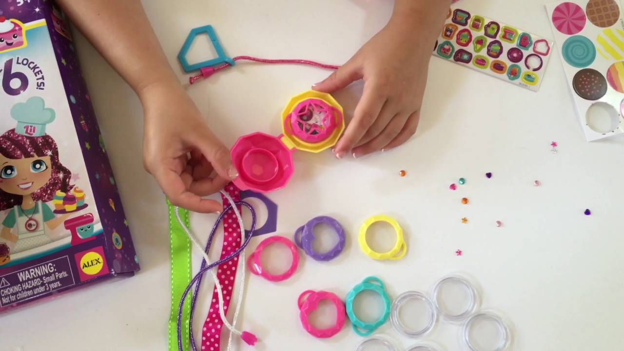Lil Lockitz Make Your own Lockets At Home - YouTube