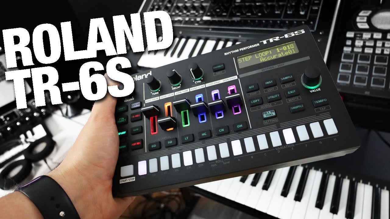 Rolands new drum machine TR-6S! - Better than expected - YouTube