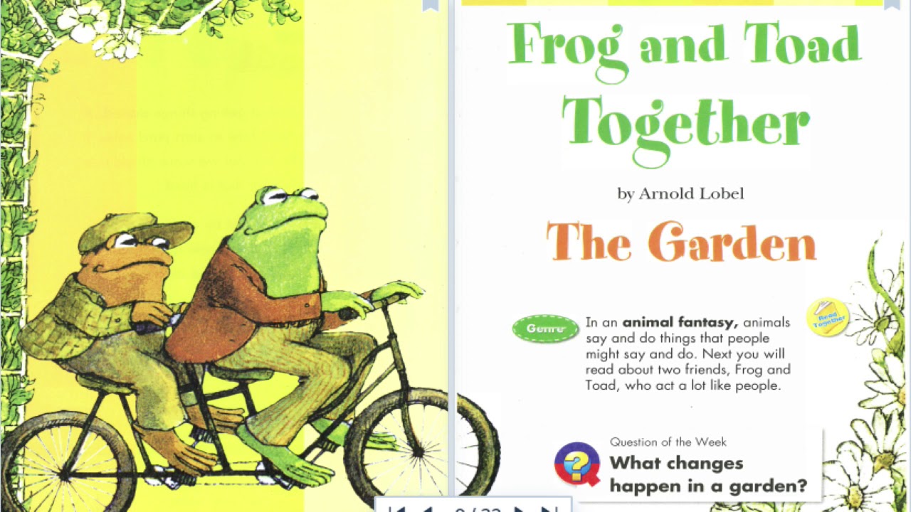 1.3 Frog and Toad The Garden Rhyme and Words 韻文與單字 - YouTube