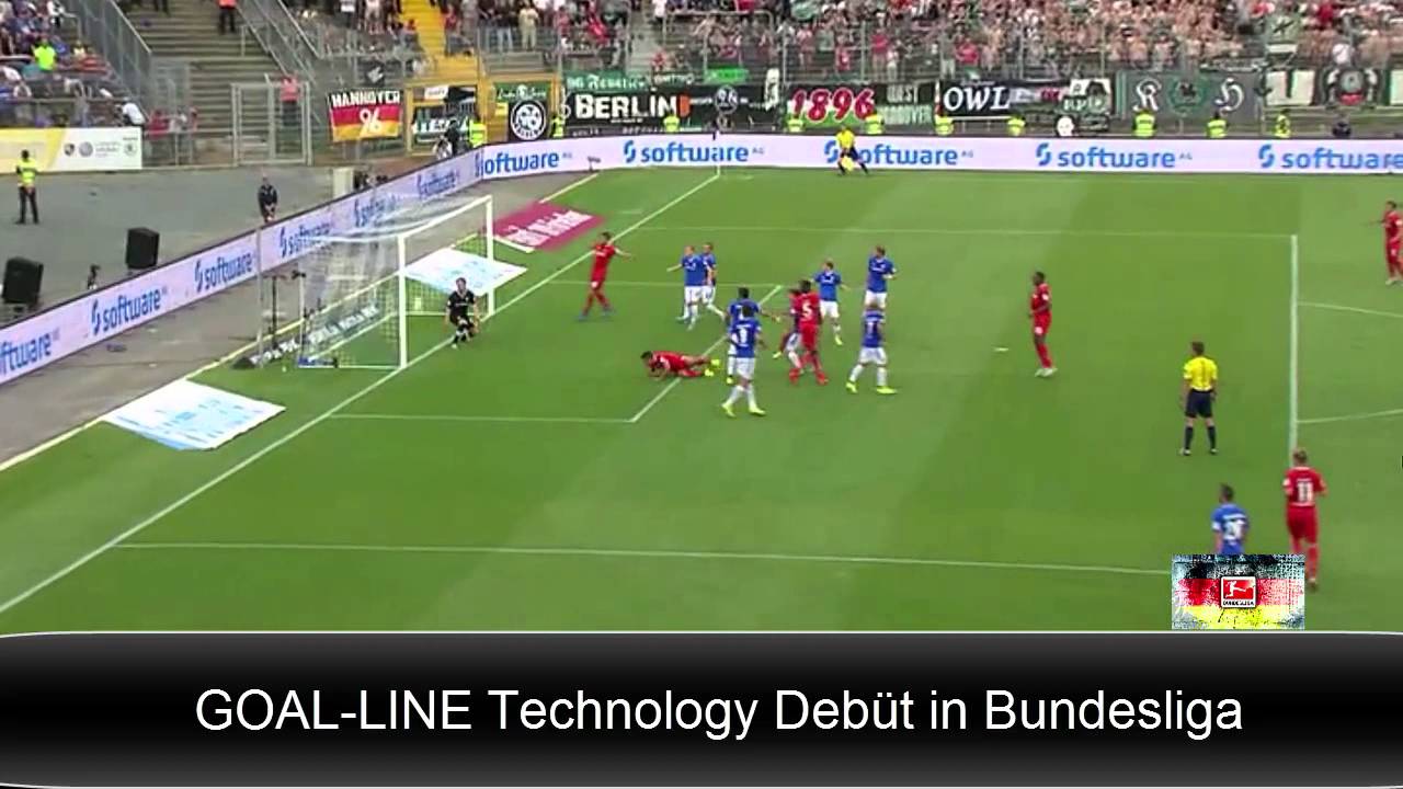 GOAL-LINE Technology Debüt in Bundesliga - YouTube