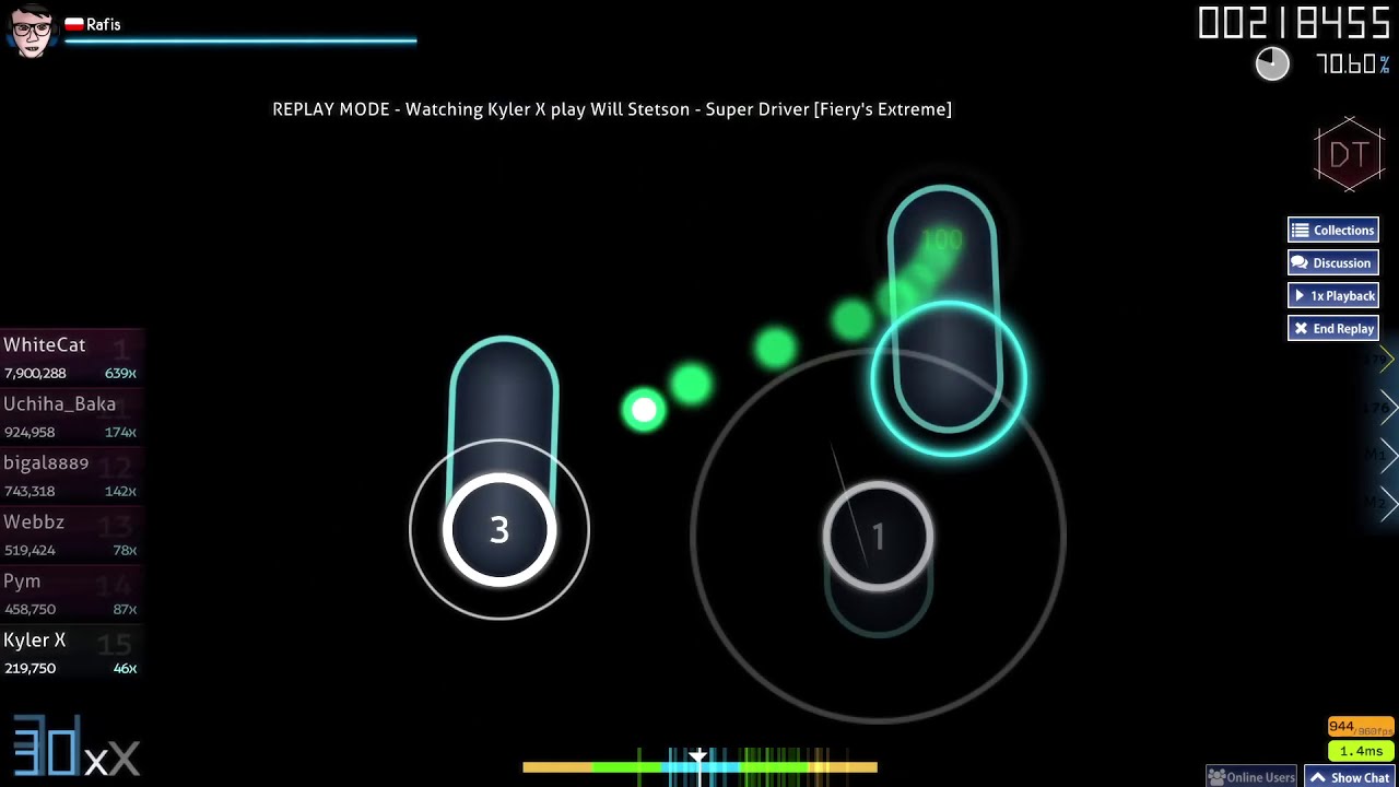 easiest way to get a 9* pass medal in osu! - YouTube