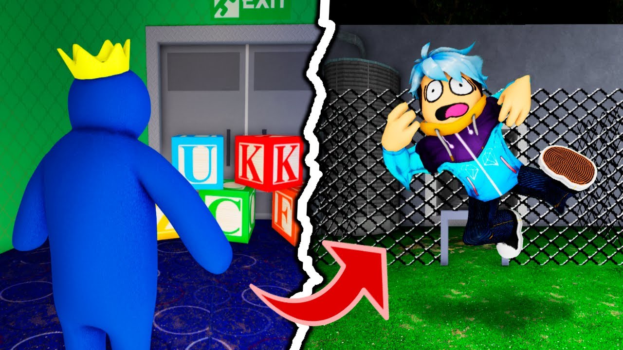 ¿qué pasa si ENCERRAMOS A BLUE y escapamos? *el juego nos bugea* 😰 ...
