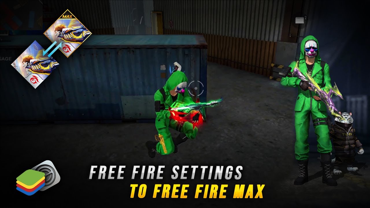HOW TO TRANSFER BLUESTACKS FREE FIRE SETTINGS TO FREE FIRE MAX ...