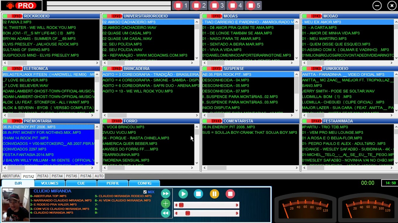 Dj rodeio 2018 Dj Juninho juntamente com Cláudio Miranda - YouTube