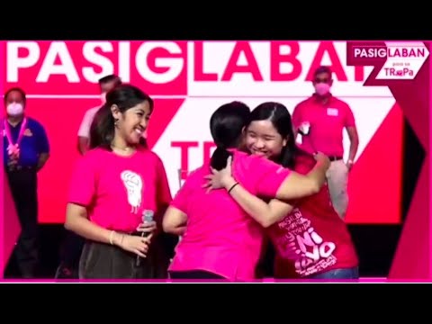 ROSAS -Nica del Rosario ft. Gab Pangilinan LIVE at Leni-Kiko Pasig ...