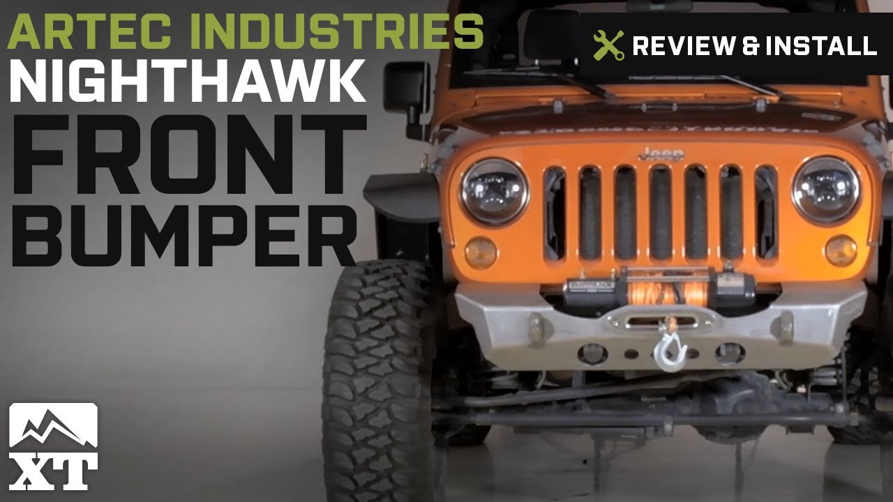 Jeep Wrangler Artec Industries Nighthawk Front Bumper (2007-2015 JK ...