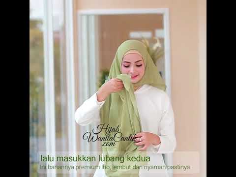 Hijab Tutorial Pashmina Instan Famora Original by Hijab Wanita Cantik