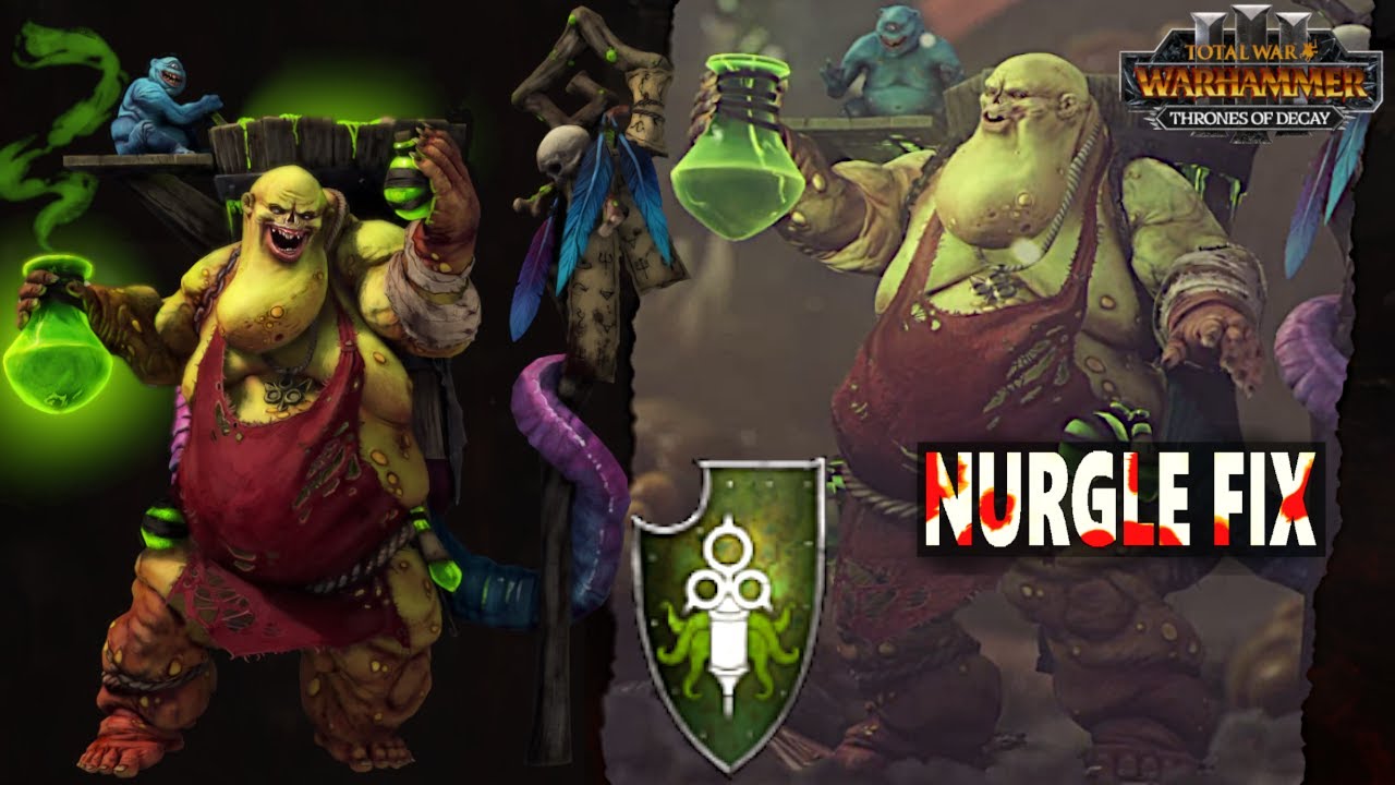 FESTUS The Leechlord with Nurgle Fix in 5.0.2 | Total War: Warhammer 3 ...