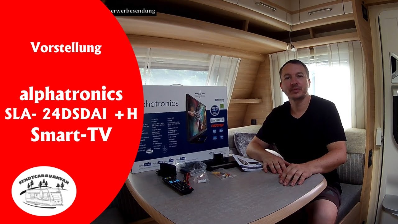 Produkttest / Vorstellung alphatronics SLA-24 DSBAI+H Smart TV ...