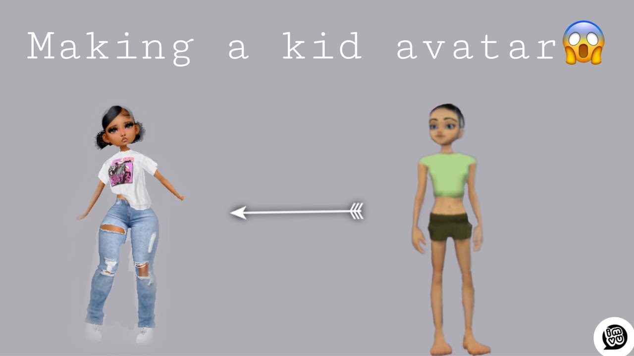 How to make a kid avatar on imvu - YouTube