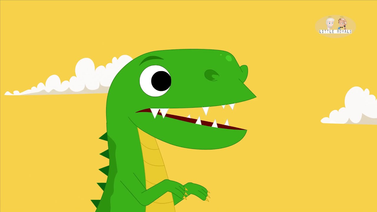 The Five Dinosaurs Song - Kids Songs and Nursery Rhymes - YouTube