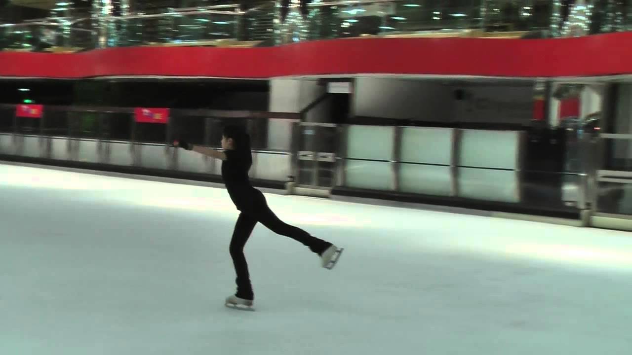 Stephanie Wong - Loop & Toe Loop jump - YouTube