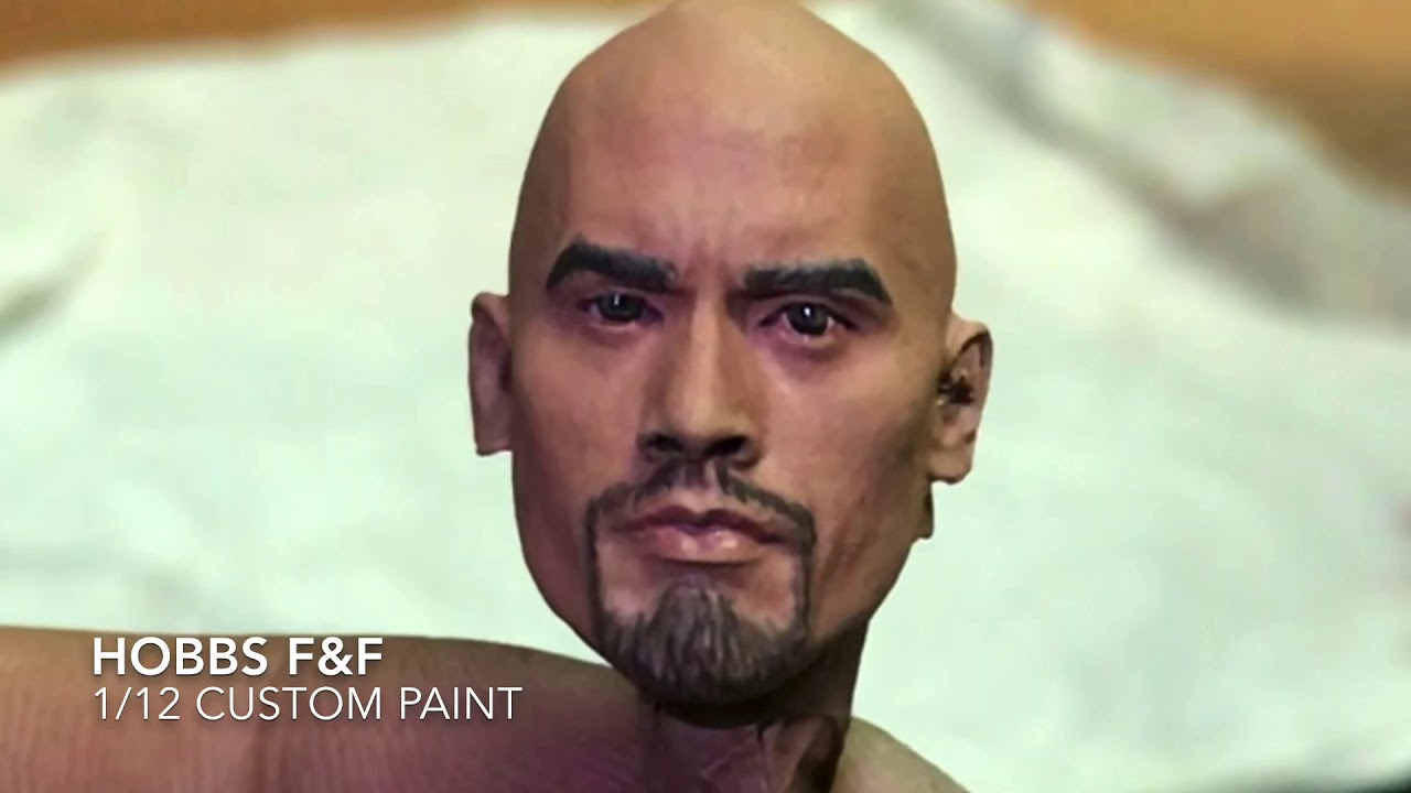 Agent Hobbs 1/12 custom paint. - YouTube