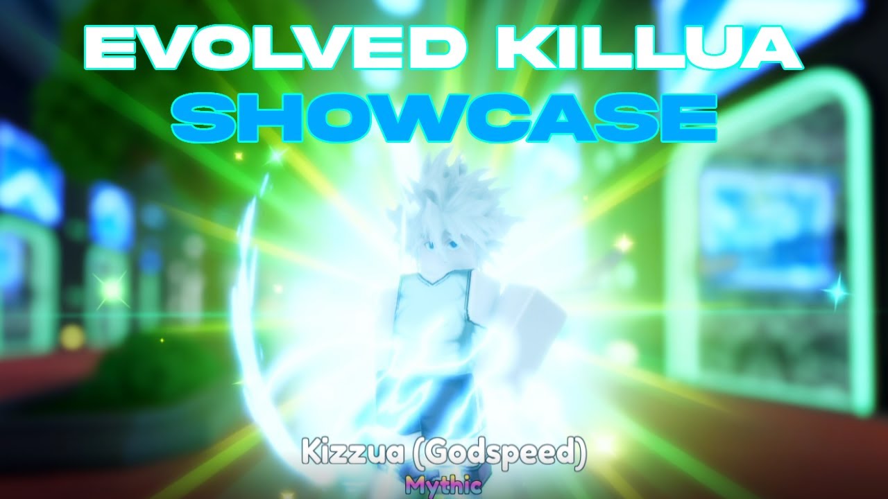 EVOLVED KILLUA SHOWCASE - Anime Adventures - YouTube